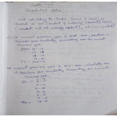 UNIT 3: RESIDENTIAL STATUS | PDF
