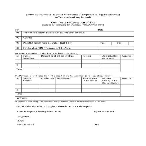 Income tax collected at source | PDF