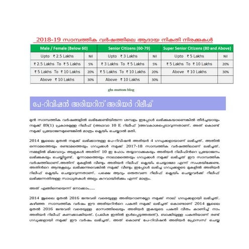 Income tax notes 2018-19 uploaded by T james Joseph Adhikarthil ...