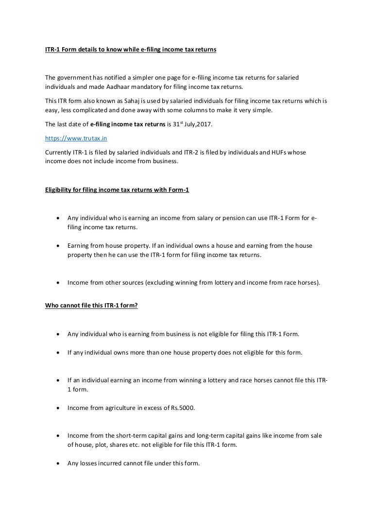 Income Tax Return Form income-tax-return-form