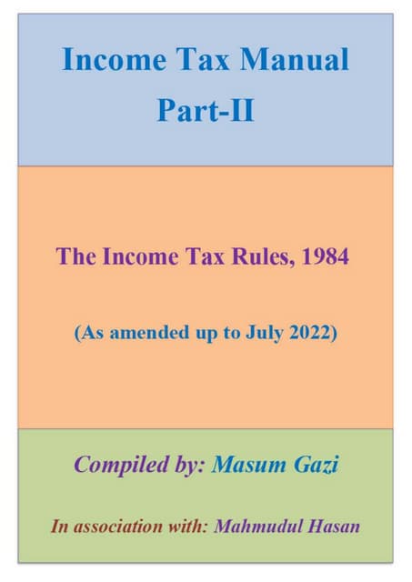 VAT and Tax Govt. Treasury Deposit Code - Bangladesh | PDF