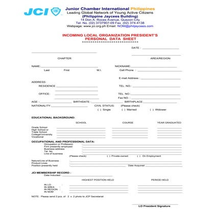 JCI Corporate Identity | PDF