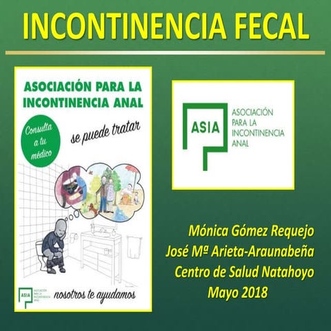 Inconticencia fecal | PPTX