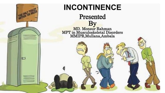 Urinary incontinence types, diagnostic evaluation and management | PPTX ...