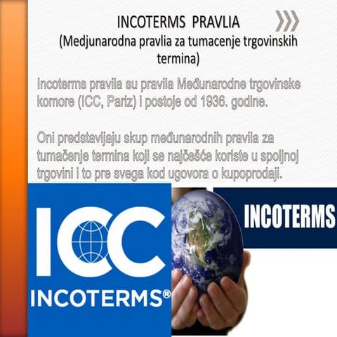 Incoterms Pravila | PPTX