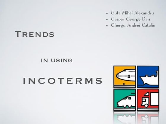 Incoterms | PPTX