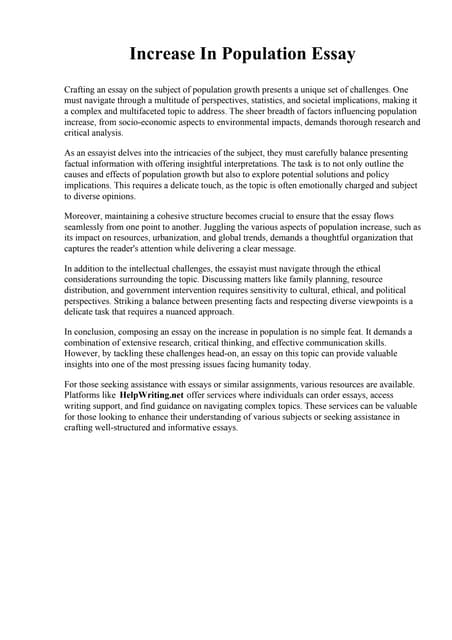 Essay On Population Growth.pdf