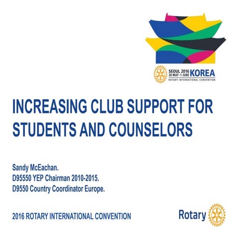 Increasing club support II | PPT