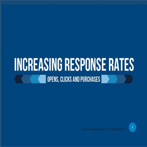 Increasing Your Response Rate | PPT