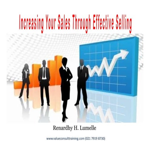 Increasing your sales throught effective selling | PPT