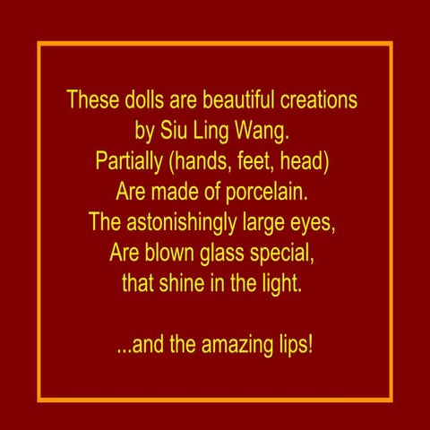 Incredible dolls | PPS