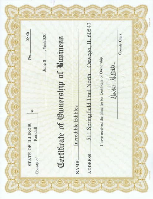 Candy Kids International Candies Certification | PDF