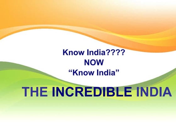 Incredible india | PPT
