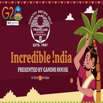 Incredible India Power Point Presentation - Final.pptx