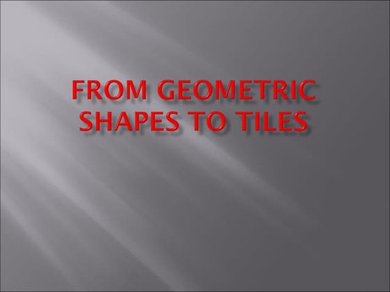 Islamic Geometry Pattern | PDF