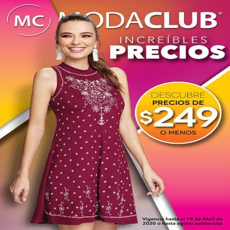 Catalogo Moda Club Ofertas | PDF