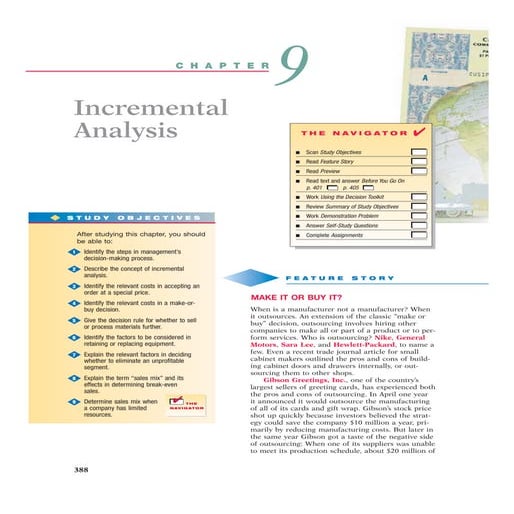 Incremental analysis | PDF