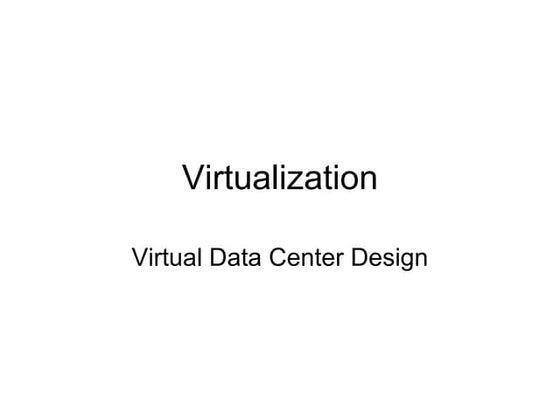 Levels Of Virtualization Docx