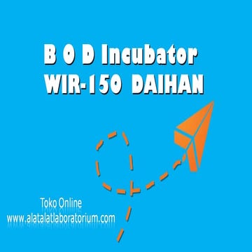 Incubator BOD WIR 150 Low Temp Daihan | PPT