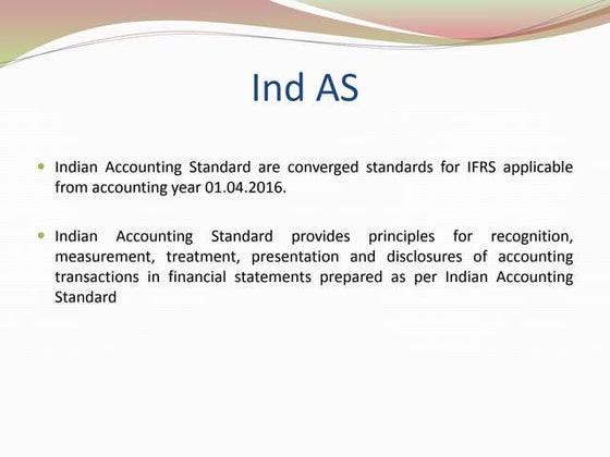 Comparative Analysis : IGAAP and IND AS | PPTX