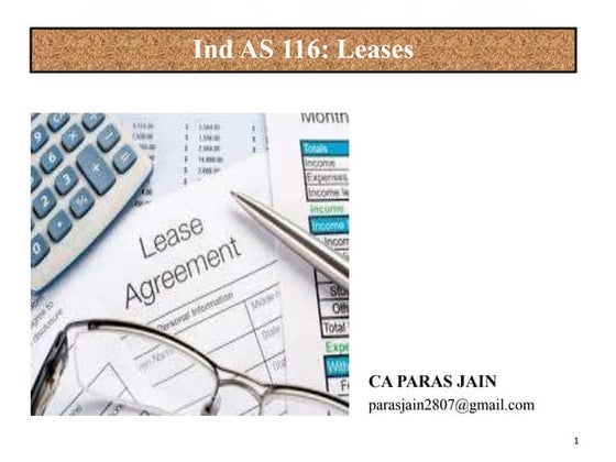 Comparative Analysis : IGAAP and IND AS | PPT