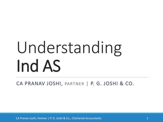 Ind as 114 | PPTX | Business Accounting & Finance | Business