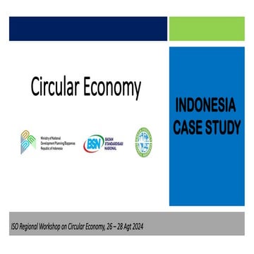Indonesia's Circular Economy Transition: Policies, Sectors, and Best ...