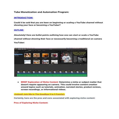 Indeed! Join Me In The Goodbye 9 to 5 Family!.pdf | Computer Animation | Computer Software and ...