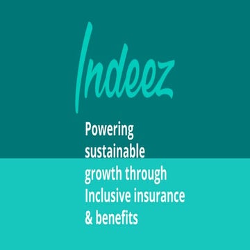 Indeez - InsurTech Innovation Award 2022 | PPTX