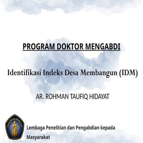Materi tentang Indeks desa membangun.pptx