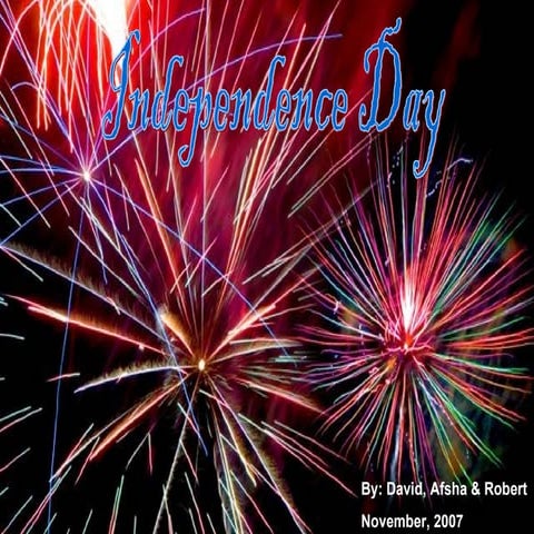 4th of July - Independence Day.pptx