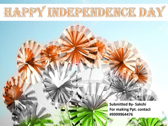 India's Independence Day Presentation... | PPTX