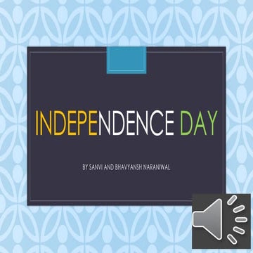 INDEPENDENCE DAY 15 AUGUST of india making proud of it | PPTX