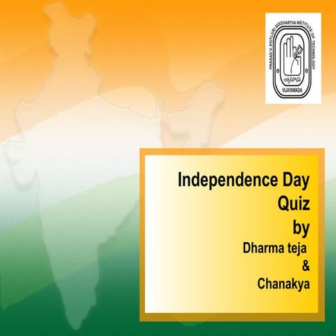 Independence day Quiz 2014 | PPT
