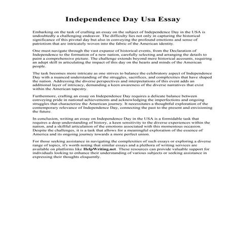 Essay About Independence Day.pdf