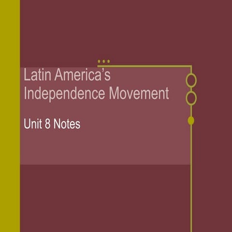 Latin American Independence Leaders | PPT