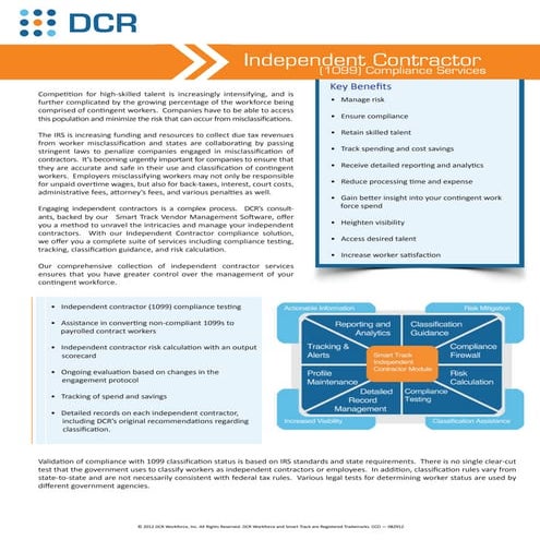 Independent Contractor (1099) Compliance Services | PDF