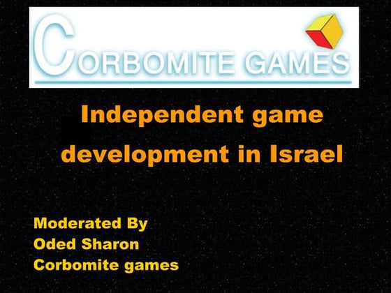 Israeli Game Developemnt Day 2013 - Unity democratising game ...