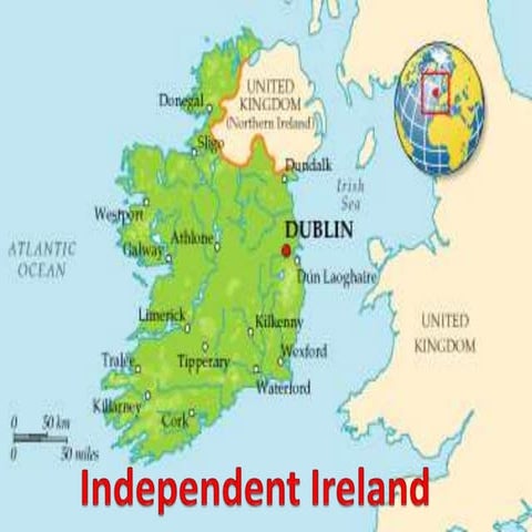 Independent Ireland - from Free State to 26 County Republic | PPTX