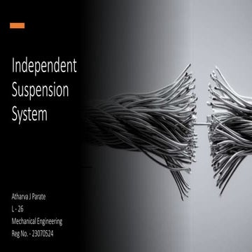 Independent Suspension System by Atharva.pptx