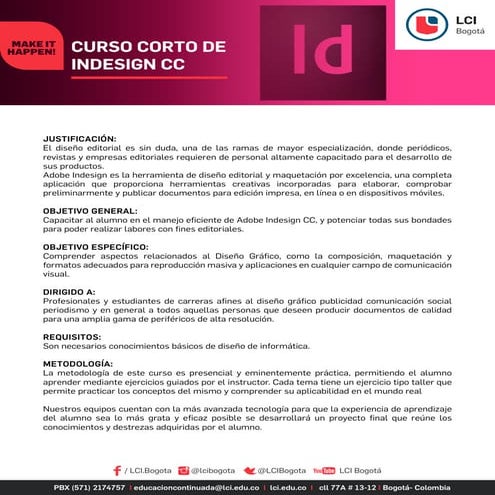 Curso online de Adobe InDesign CC | PDF