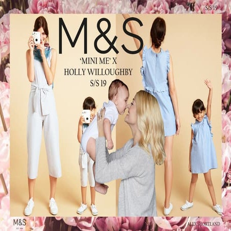 InDesign Mini Me project for M&S (Individual Negotiated Project) | PPT
