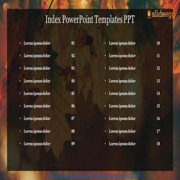 Index Slide | PDF