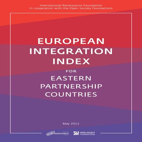 INDEX for EASTERN PARTNERSHIP COUNTRIES / Indicele Integrării Europene ...