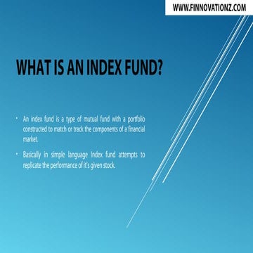 What is an Index Fund and How to invest in Index Fund? | PPT