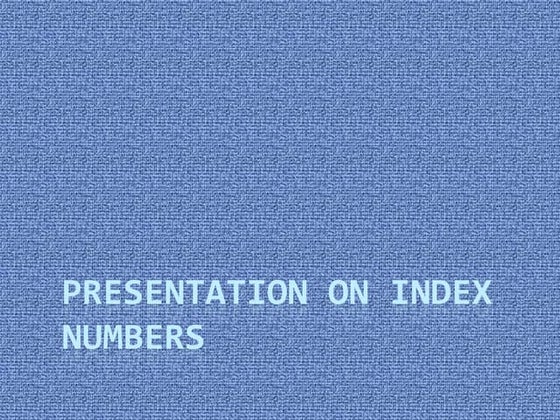 Indexnumber 140219232048-phpapp01 | PPT