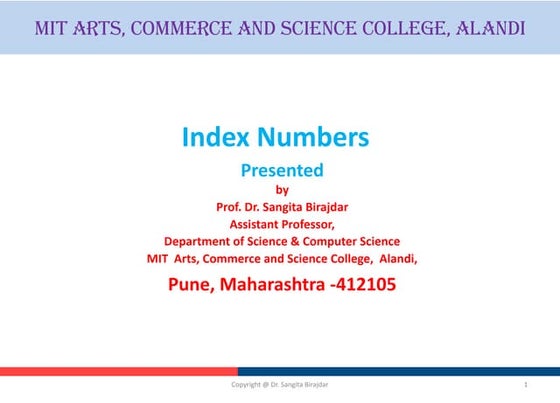 INDEX NUMBER.pptx