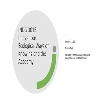 Indg 3015 week 1 2021 public slides | PPT