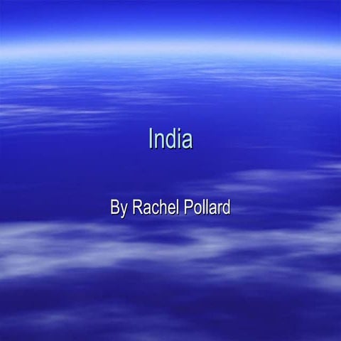 4-india-power-point to know more about india | PDF