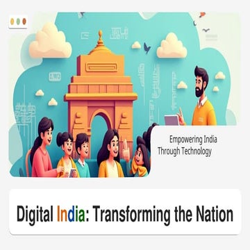 From Vision to Reality: The Digital India Revolution | PPT